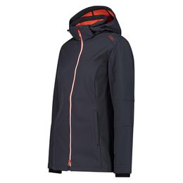 CMP Softshelljacke in Anthrazit - 46% | Gr&ouml;&szlig;e 50 | Damen-outdoorjacken
