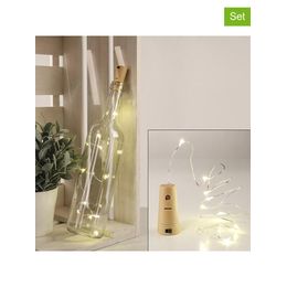 Hollybell 4er-Set: LED-Lichterketten in Warmweiß - 29% | Lichterketten-dekobeleuchtung