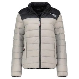 Geographical Norway Steppjacke "Atikoclerc" in Grau - 57% | Gr&ouml;&szlig;e L | Damenjacken