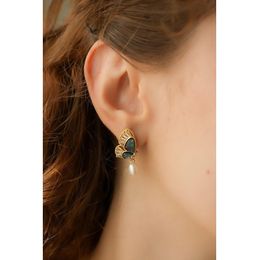 Pierres delicates Vergold. Ohrstecker mit Edelsteinen - 53% | Schmuck