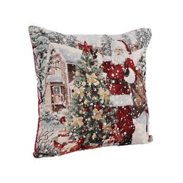 Bizzotto Kissen "Santa" in Bunt - (L)45 x (B)45 cm - 27% | Dekokissen