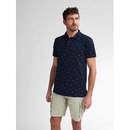 PETROL INDUSTRIES Poloshirt "Palmview" in Dunkelblau - 35% | Größe L | Herren-plussize