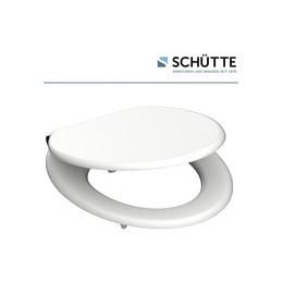 Schütte Schütte WC-Sitz mit Absenkautomatik in Weiß - 20% | Badezimmer-accessoires