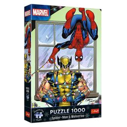 Trefl 1.000tlg. Puzzle "Christmas - Spiderman & Wolverine" - ab 12 Jahren - 13% | Gesellschaftsspiele