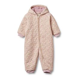 Wheat Thermo-Overall "Cuddle" in Rosa - 55% | Gr&ouml;&szlig;e 68 | Babyoveralls