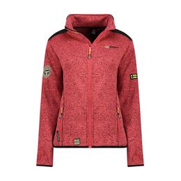 Geographical Norway Fleecejacke "Tourbillone" in Koralle - 71% | Gr&ouml;&szlig;e XL | Damenjacken