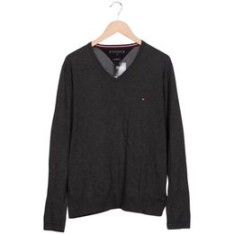 Tommy Hilfiger Pullover Herren Gr&ouml;&szlig;e XXL Second Hand grau