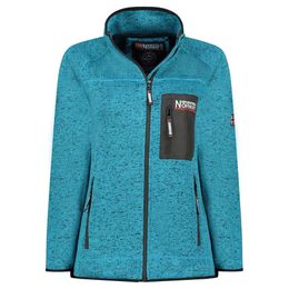 Geographical Norway Fleecejacke "Title" in T&uuml;rkis - 65% | Gr&ouml;&szlig;e M | Damenjacken