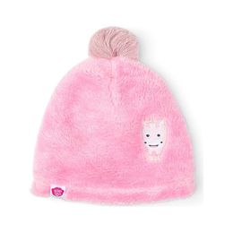 Affenzahn Pl&uuml;schm&uuml;tze "Einhorn" in Rosa - 55% | Gr&ouml;&szlig;e S | Kindermuetzen
