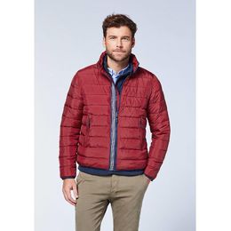 POLO SYLT Steppjacke in Rot - 48% | Gr&ouml;&szlig;e M | Herrenjacken