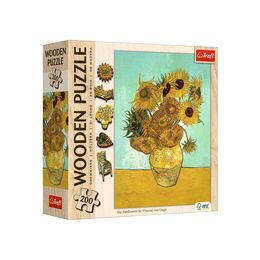 Trefl 200tlg. Holzpuzzle "Sonnenblumen - Vincent van Gogh" - ab 6 Jahren - 11% | Gesellschaftsspiele