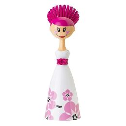 Vigar Spülbürste "Doll" in Pink/ Weiß - (H)24,5 cm - 42% | Putzutensilien