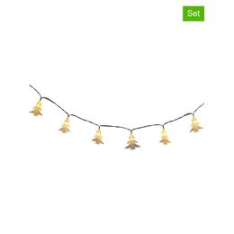 Hollybell 2er-Set: LED-Lichterkette in Warmweiß - (L)0,9 cm - 42% | Lichterketten-dekobeleuchtung