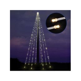 Hollybell LED-Fahnenmast-Lichterkette - EEK G (A bis G) - (L)1000 cm - 49% | Lichterketten-dekobeleuchtung