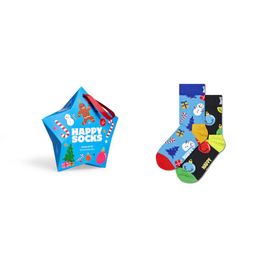 Happy Socks Socken &raquo;Holiday&laquo; 3er Pack, mit weihnachtlichen Motiven light blue 24 (26) 24 (26) X-Mas Feeling mit Weihnachtssocken von Happy Socks