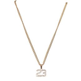 Urban Classics Edelstahlkette »Unisex 23 Diamond Necklace« gold onesize Stilvolle Halsketten für jeden Anlass