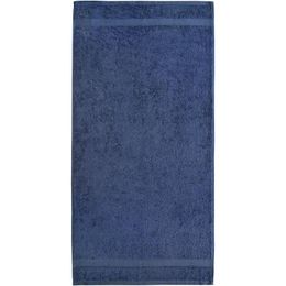 Dyckhoff Handtuch &raquo;Planet&laquo; blau Walkfrottier, Obermaterial: 100% Baumwolle