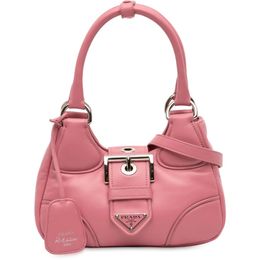 Prada Hobo Bags - Nappa Soft Padded Re Edition 2002 Moon Satchel - Gr. unisize - in Gold - f&uuml;r Damen