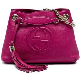 Gucci Shopper - Small Leather Soho Chain Tote - Gr. unisize - in Gold - f&uuml;r Damen