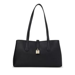 K by KARL LAGERFELD Karl Lagerfeld Shopper - K/Autograph Tote Bag mit Vorh&auml;ngeschloss - Gr. unisize - in Schwarz - f&uuml;r Damen