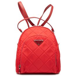 Prada Rucks&auml;cke - Impuntu Tessuto Backpack - Gr. unisize - in Rot - f&uuml;r Damen