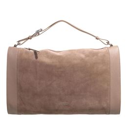 Coccinelle Crossbody Bags - Coccinelleelinor Suede Bi - Gr. unisize - in Taupe - f&uuml;r Damen