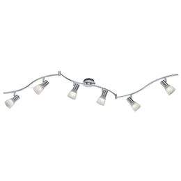 Trio Leuchten LED Deckenstrahler &raquo;Levisto&laquo; E14 LED Deckenleuchte, LED Deckenlampe grau