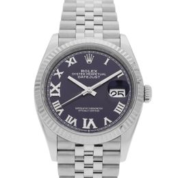 Rolex Uhren - Datejust - Gr. unisize - in Lila - f&uuml;r Damen