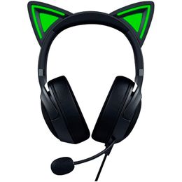 Razer Kopfhörer »Kraken Kitty V2« Rauschunterdrückung Stummschaltung schwarz