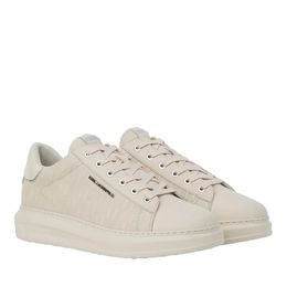 K by KARL LAGERFELD Karl Lagerfeld Low-Top Sneaker - MONOGRAM�KAPRI SNEAKER - Gr. 45 (EU) - in Wei&szlig; - f&uuml;r Damen