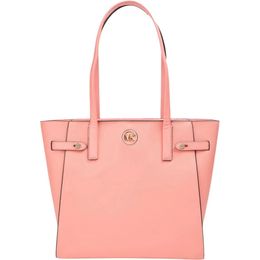 Michael Kors Crossbody Bags - Carmen Logo Tote Bag - Gr. unisize - in Gold - f&uuml;r Damen