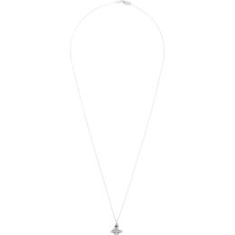 Vivienne Westwood Halskette - Jordana Pendant Platinum Black - Gr. unisize - in Schwarz - f&uuml;r Damen