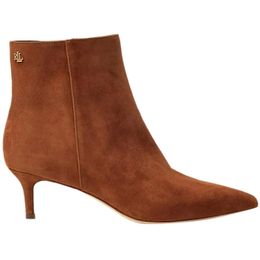 Ralph Lauren Stiefel - Boots Leather Brown - Gr. 36 (EU) - in Braun - f&uuml;r Damen