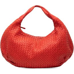 Bottega Veneta Hobo Bags - Large Nappa Intrecciato Belly Hobo - Gr. unisize - in Rot - f&uuml;r Damen