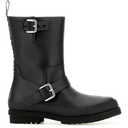 Stella McCartney Stiefel - Eco-Leather Ankle Boot With Adjustable Buckle - Gr. 35 (EU) - in Schwarz - f&uuml;r Damen