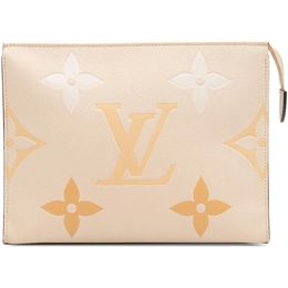 Louis Vuitton Clutches - Monogram Empreinte Giant By The Pool Toiletry Pouc - Gr. unisize - in Braun - f&uuml;r Damen