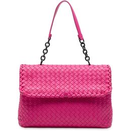 Bottega Veneta Hobo Bags - Medium Nappa Intrecciato Olimpia Shoulder Bag - Gr. unisize - in Gold - f&uuml;r Damen