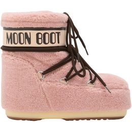 Moonboot Stiefeletten - Moon Boot Mb Icon Low Fleece Boots Roze 80d1409700 - Gr. 36 (EU) - in Gold - f&uuml;r Damen