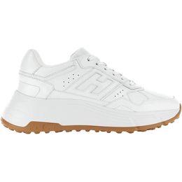 Hogan Low-Top Sneaker - Flat Shoes White - Gr. 36 (EU) - in Wei&szlig; - f&uuml;r Damen