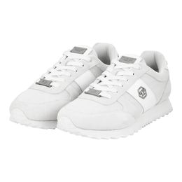Philipp Plein Low-Top Sneaker - L&auml;ufer Hexagon - Gr. 36 (EU) - in Wei&szlig; - f&uuml;r Damen