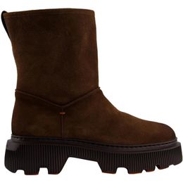 Santoni Stiefel - Dames Diletta Ryhs Boot Bruin - Gr. 37 (EU) - in Braun - f&uuml;r Damen
