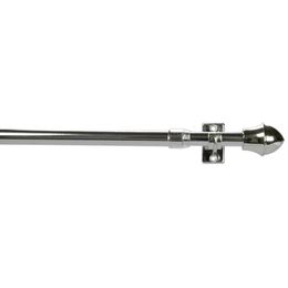 Liedeco Scheibenstange »Paradiso« Ø 12 mm 1 läufig-läufig ausziehbar chromfarben L: 55 cm - 85 cm Ø 12 mm