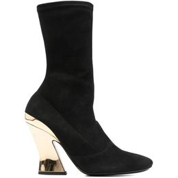 Givenchy Stiefel - Boots Black - Gr. 37,5 (EU) - in Schwarz - f&uuml;r Damen
