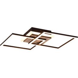 REALITY LEUCHTEN LED Deckenleuchte &raquo;GIRO, LED Deckenlampe 25W CCT 2700-6500K dimmbar Fernbedienung Memory&laquo; LED-Board 1 Stk. Farbwechsler warmwei&szlig;...