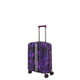 Travelite Hartschalen-Trolley »LASCANA Edition, verschiedene Größen und Farben« 37 l 4 Rollen Purple Swirl