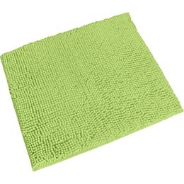 Kinzler Badematte &raquo;Chenille&laquo; H&ouml;he 18 mm rutschhemmend beschichtet fu&szlig;bodenheizungsgeeignet Badteppich, Uni Farben, weich, als rechteckig & halbrund...