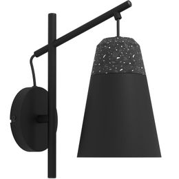 Eglo Deckenleuchte »CANTERRAS« E27 1 Stk. Wandleuchte, Wandlampe, Wohnzimmerlampe, Lampe, Flurlampe, E27 schwarz
