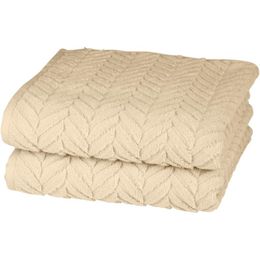 Ross Handt&uuml;cher &raquo;Sensual 9001&laquo; 100% Baumwolle beige Frottier, Obermaterial: 100% Baumwolle