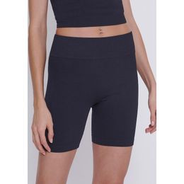 Sloggi Radlerhose »EVER Infused Aloe« super weich, leicht gerippter Rundstrick, bequem, Single Jersey BLACK XS - N-Gr N-Gr XS High Waist Cyclist...