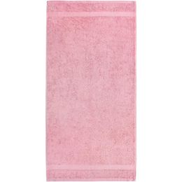 Dyckhoff Handtuch &raquo;Planet&laquo; rosa Walkfrottier, Obermaterial: 100% Baumwolle